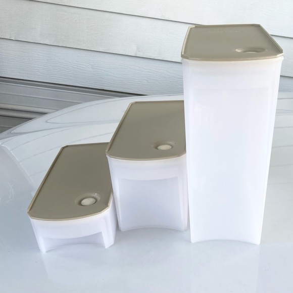 Tupperware | Kitchen | Tupperware Slim Shelf Smart Modular Containers ...